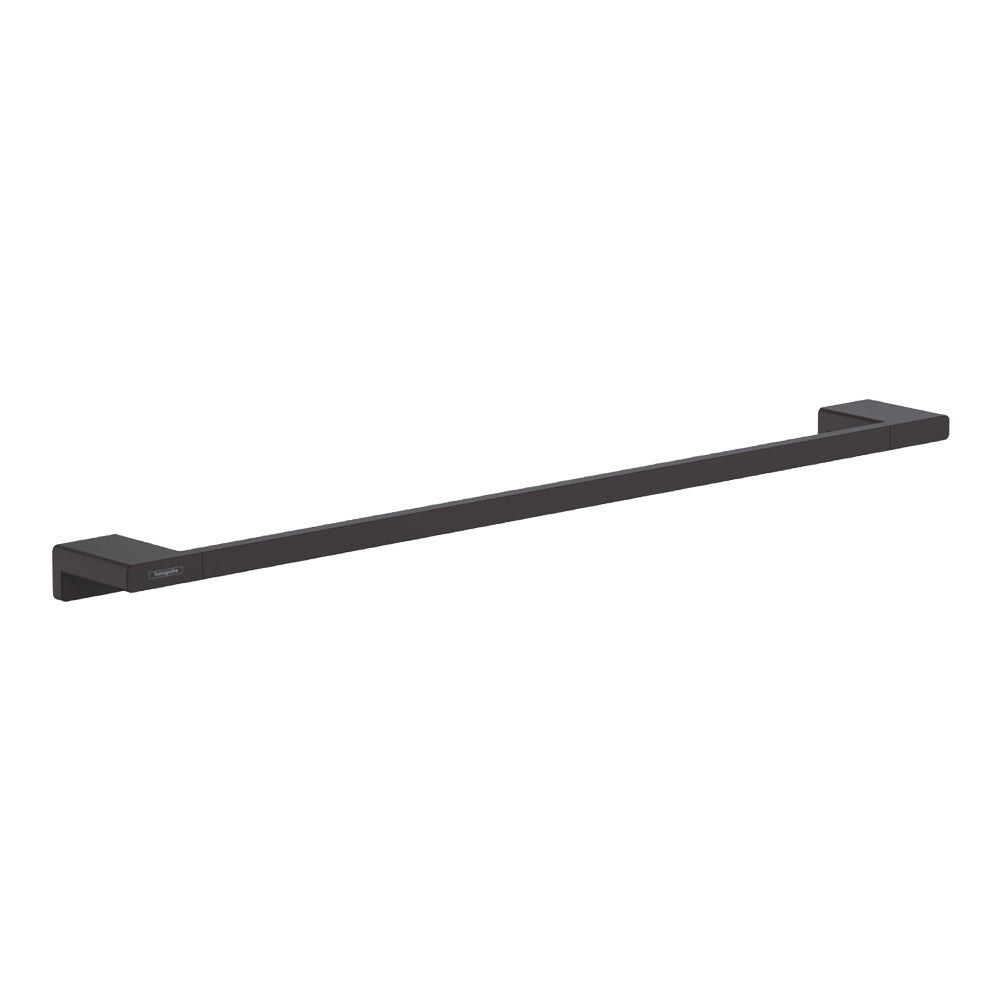 Hansgrohe AddStoris Single Bath Towel Rail Matt Black (41747670 ...